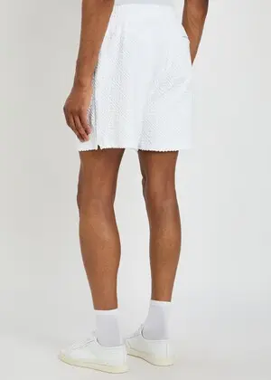 Casablanca Logo Monogrammed Terry Shorts