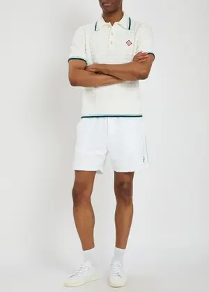 Casablanca Logo Monogrammed Terry Shorts