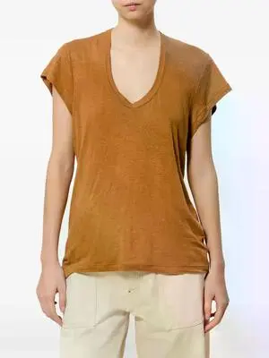 MARANT ETOILE Zankou Linen T-shirt