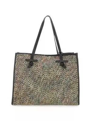 MARCELLA CLUB Bouclé-effect Tote Bag - Neutrals