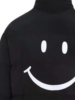 Moschino X Smiley Logo-print Padded Puffer