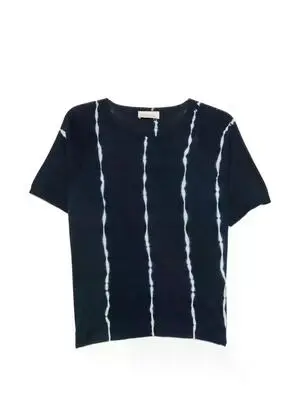 Momoni Calella Tie-dye Raglan Sleeve T-shirt - Blue