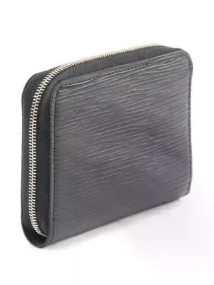LOUIS VUITTON 2021s Zippy Épi Wallet - Black