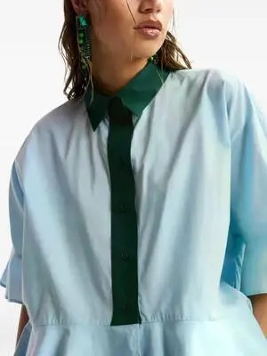 Essentiel Antwerp Ruffled Peplum Shirt