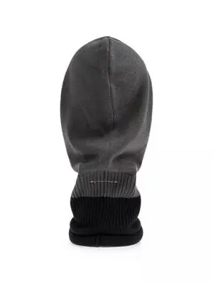 MAISON MARGIELA Ribbed-knit Balaclava - Grey
