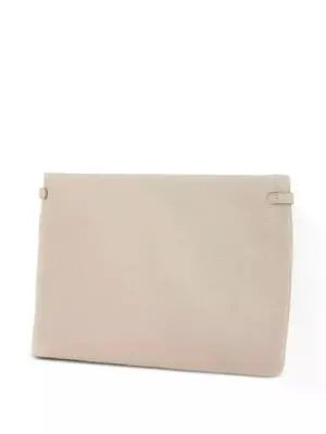 GIANNI CHIARINI Hermy Clutch Bag - Neutrals