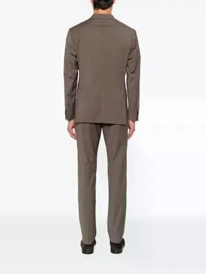 MANUEL RITZ Single-breasted Two-piece Suit - Brown
