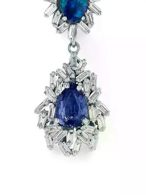 SUZANNE KALAN Opal And Sapphire Drop Earrings