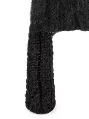 MAISON MARGIELA Cable Knit Beanie Hat