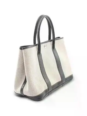 Hermès Hermès 2006 Garden Party TPM Tote Bag Neutrals
