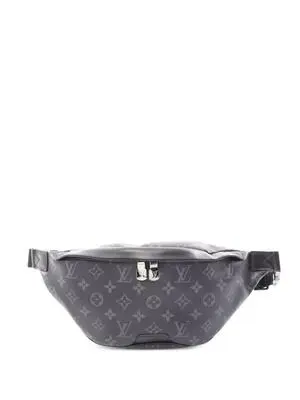 LOUIS VUITTON Monogram Eclipse Discovery Belt Bag - Grey