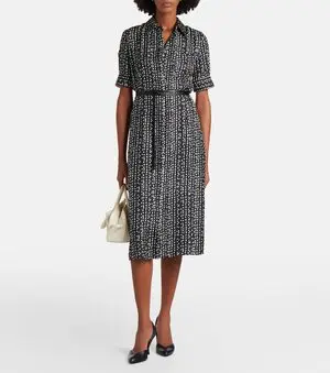 Altuzarra Kieran Silk Printed Shirt Dress