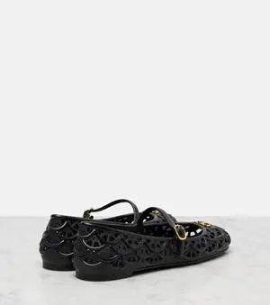 Valentino Garavani Mary Jane Flats - Black