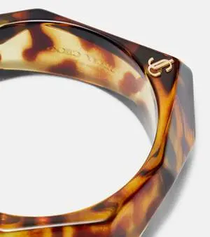 JIMMY CHOO Faceted Bangle