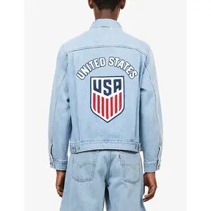 LEVI'S X World Cup Usa Soccer Type Ii Denim Trucker Jacket