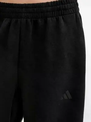 Adidas Soft Lux Wide-leg Track Pants - Black