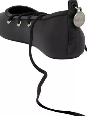Melissa Lace-up Ballet Flats