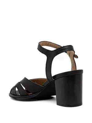 Fly London Strappy Block-heel Pumps