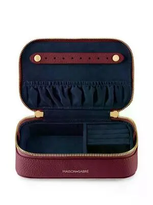 MAISON DE SABRE Logo-detail Jewellery Case