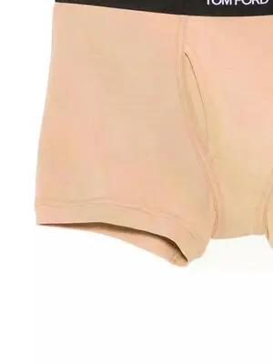 TOM FORD Logo-waistband Boxer Briefs - Neutrals