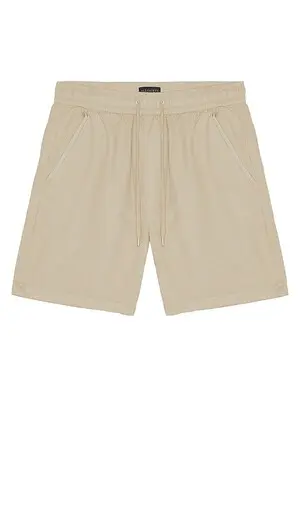 ALLSAINTS Folgate Twill Shorts - Brown