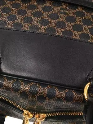 Celine Macadam Print Top Handle Bag
