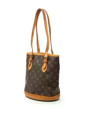 LOUIS VUITTON Monogram Petit Bucket Bag