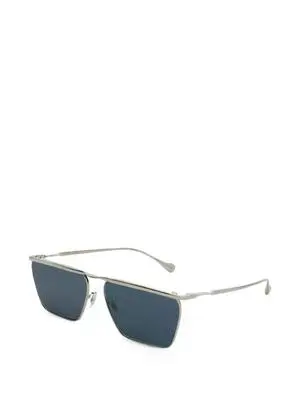 JIL SANDER Rectangle Frame Sunglasses - Silver