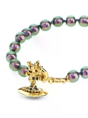 VIVIENNE WESTWOOD Aleksa Orb-pendant Embellished Bracelet
