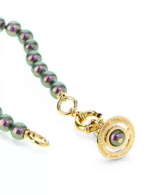 VIVIENNE WESTWOOD Aleksa Orb-pendant Embellished Bracelet