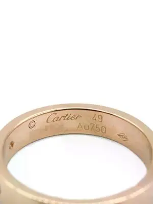 Cartier 18k Rose Gold Diamond Love Ring