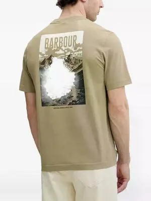 Barbour Morden Logo-print T-shirt