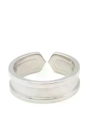 Cartier 18k White Gold C2 Ring - Silver
