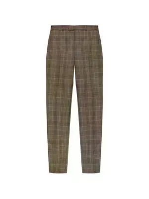 Alexander McQueen Prince Of Wales Check Trousers