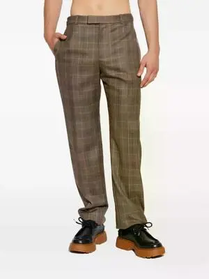 Alexander McQueen Prince Of Wales Check Trousers