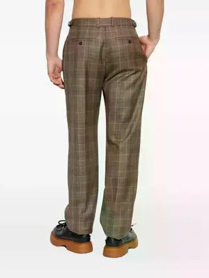 Alexander McQueen Prince Of Wales Check Trousers