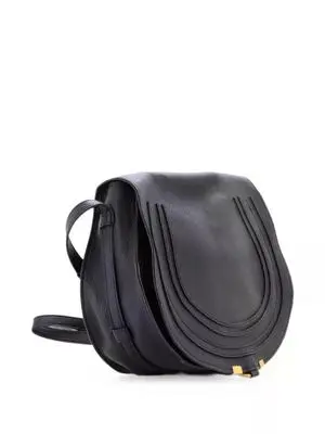 Chloé Marcie Saddle Bag Leather Medium Crossbody Bag