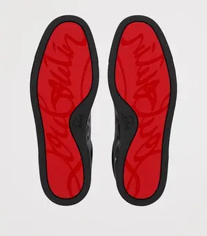 CHRISTIAN LOUBOUTIN Louis Jr Canopy Sneakers - Black