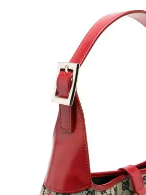 Gucci 2000s Jackie Gg-canvas Shoulder Bag