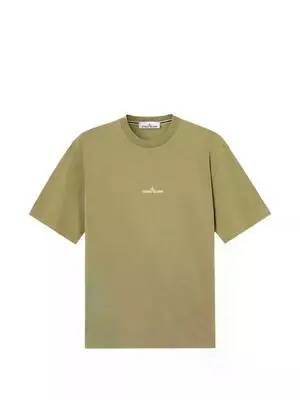 Stone Island Logo-print T-shirt - Green