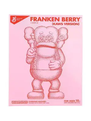 KAWS Cereal Monsters Franken Berry Figure