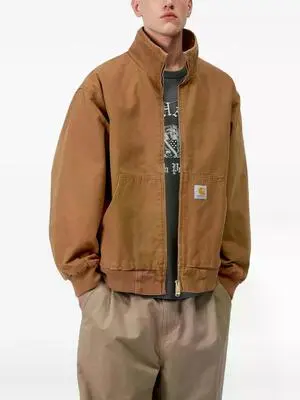 Carhartt Work In Progress Ravon Logo-patch Zip-up Jacket