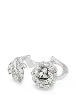 Dior Rose Bagatelle Diamond Ring - Silver