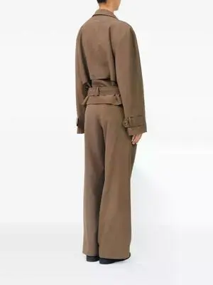 MAISON MARGIELA Belted Wool Blend Jacket