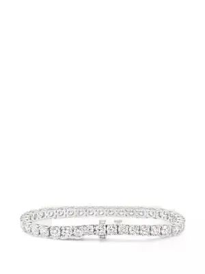JEWELS AFICIONADO 18k White Gold Diamond Tennis Bracelet