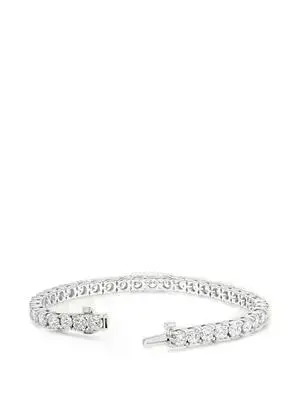 JEWELS AFICIONADO 18k White Gold Diamond Tennis Bracelet