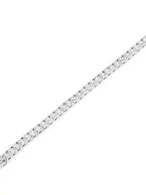 JEWELS AFICIONADO 18k White Gold Diamond Tennis Bracelet