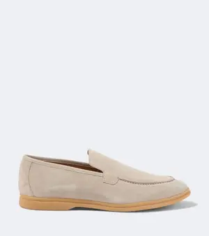 Eleventy Suede Loafers - Grey