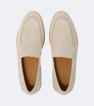 Eleventy Suede Loafers - Grey