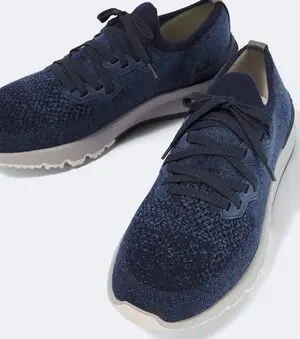 Brunello Cucinelli Knitted Lace-up Sneakers